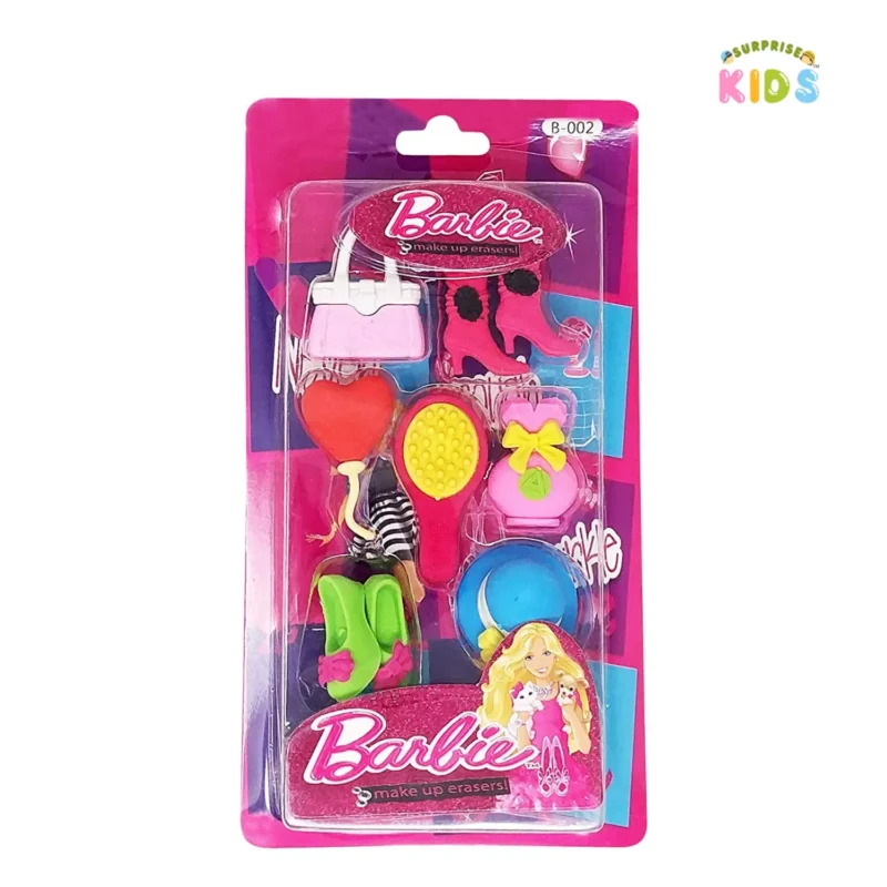 Barbie Erasers – Cute & Fun Stationery for Kids ( Pack of 1)