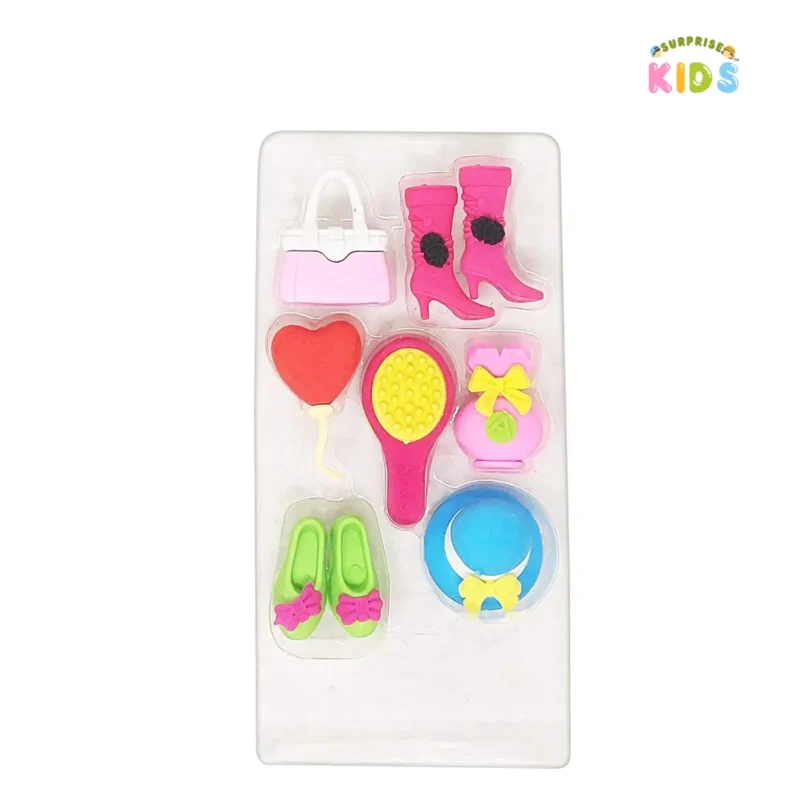 Barbie Erasers – Cute & Fun Stationery for Kids ( Pack of 1)